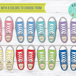 Shoe Lacing Cards,printable, Shoe Tying Practice, Fine Motor Skills ...