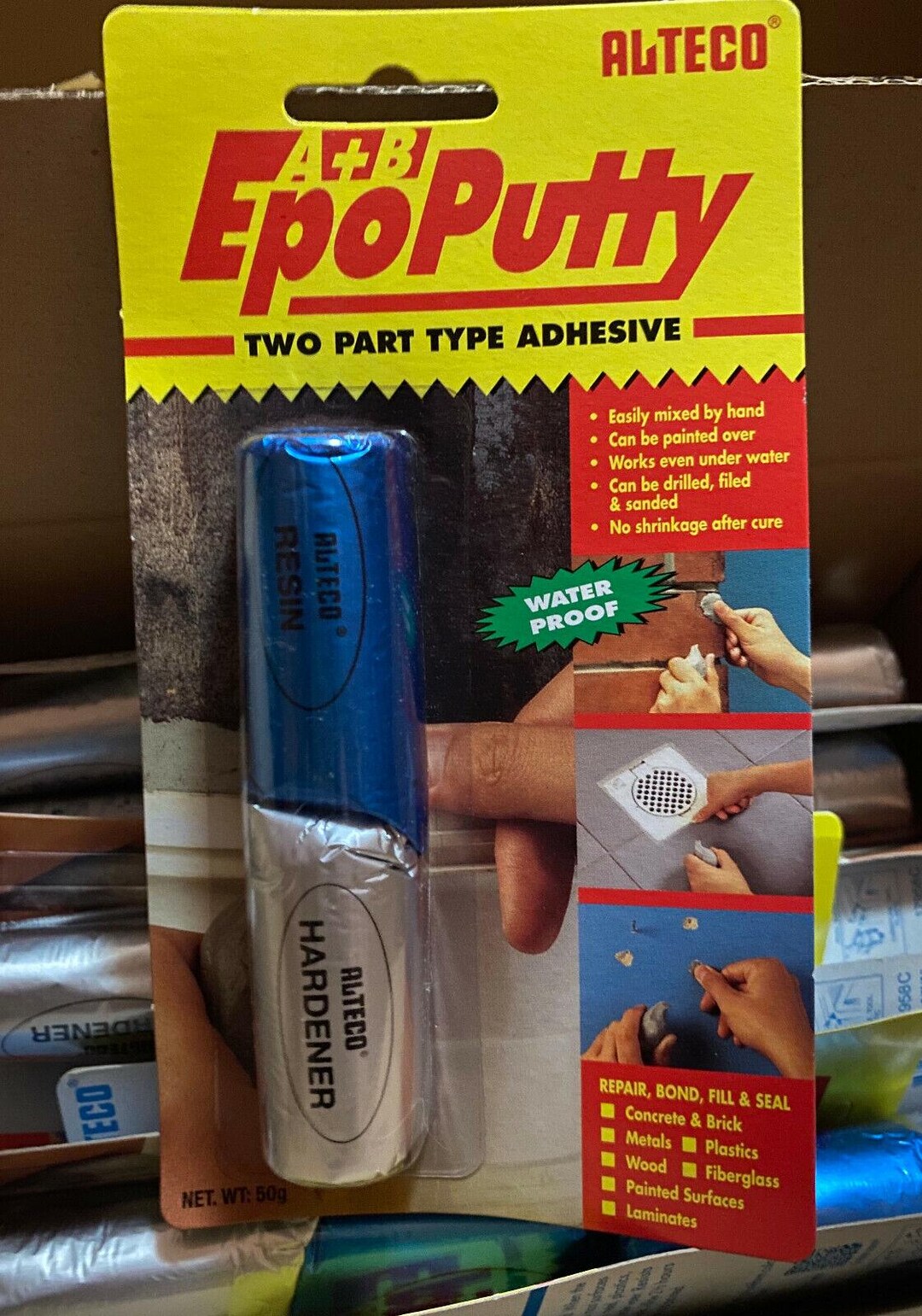 EPO Putty 2-part Adhesive 50 Gram Kit - Etsy