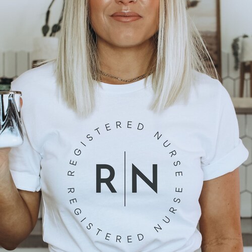 Registered Nurse Shirts Nurse Shirt RN Cute Shirt Nursing - Etsy