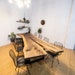 250 Year Old Table, Walnut Wood Dining Table, One Piece Walnut Wood ...