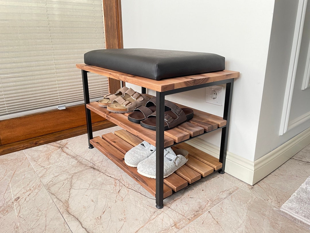Functional Multi-purpose Shoe Bench, Ultimate Entryway Storage and ...