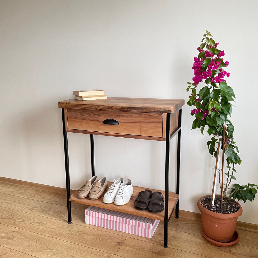 Modern Floating Console Table, Creative Entrway Console, Bohemian Style ...