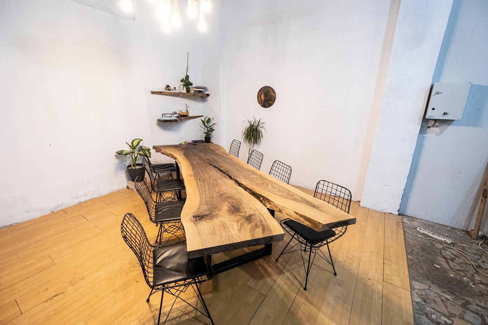 250 Year Old Table, Walnut Wood Dining Table, One Piece Walnut Wood ...