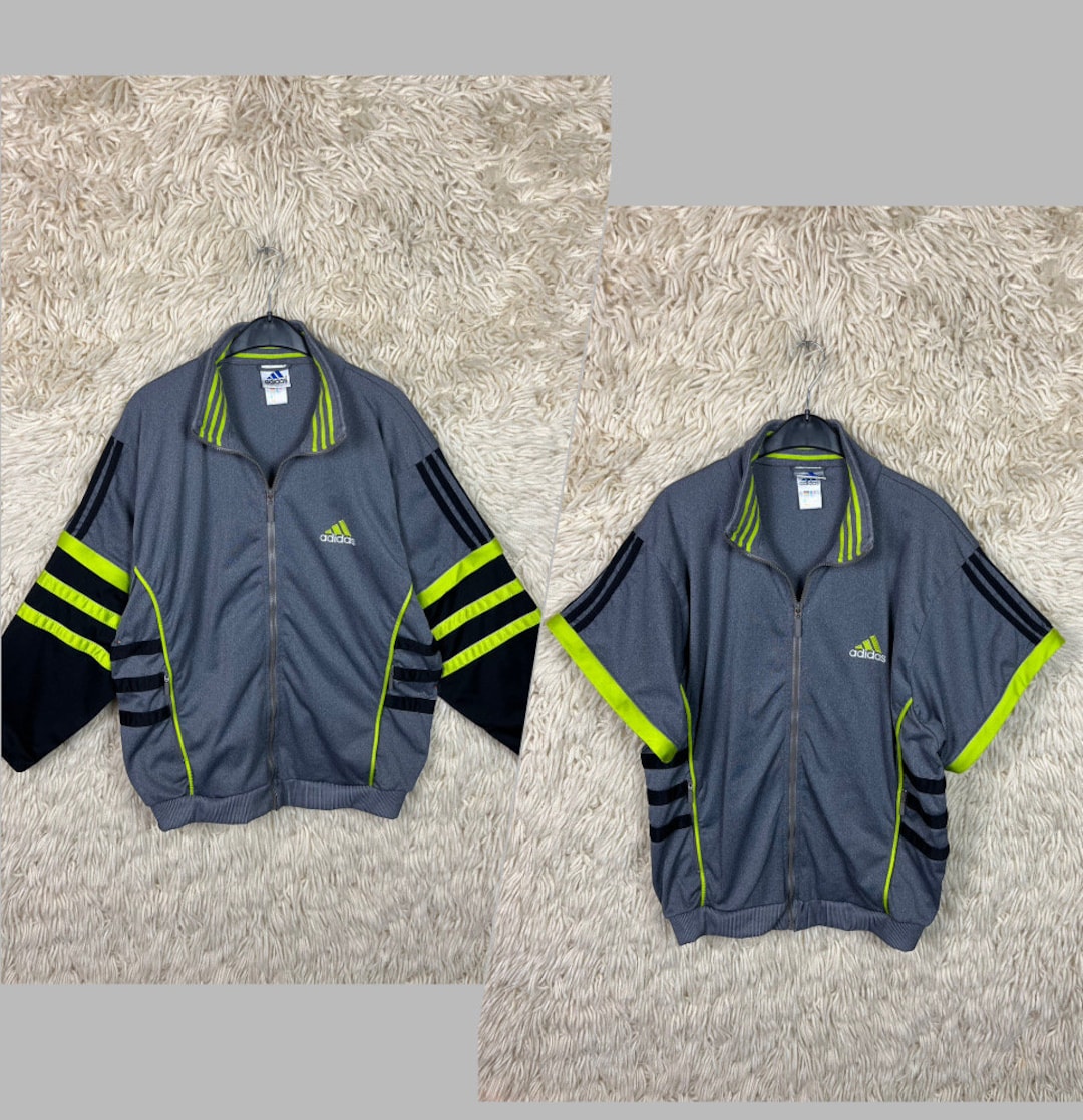 Vintage Adidas Jacket Size M L D6/F180 Vest Jacket Sports Jacket ...