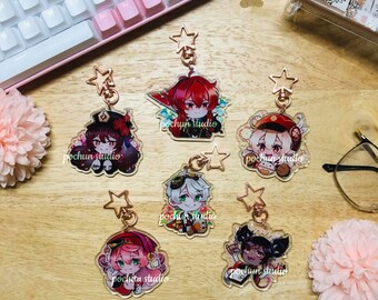 Diluc Keychain - Etsy