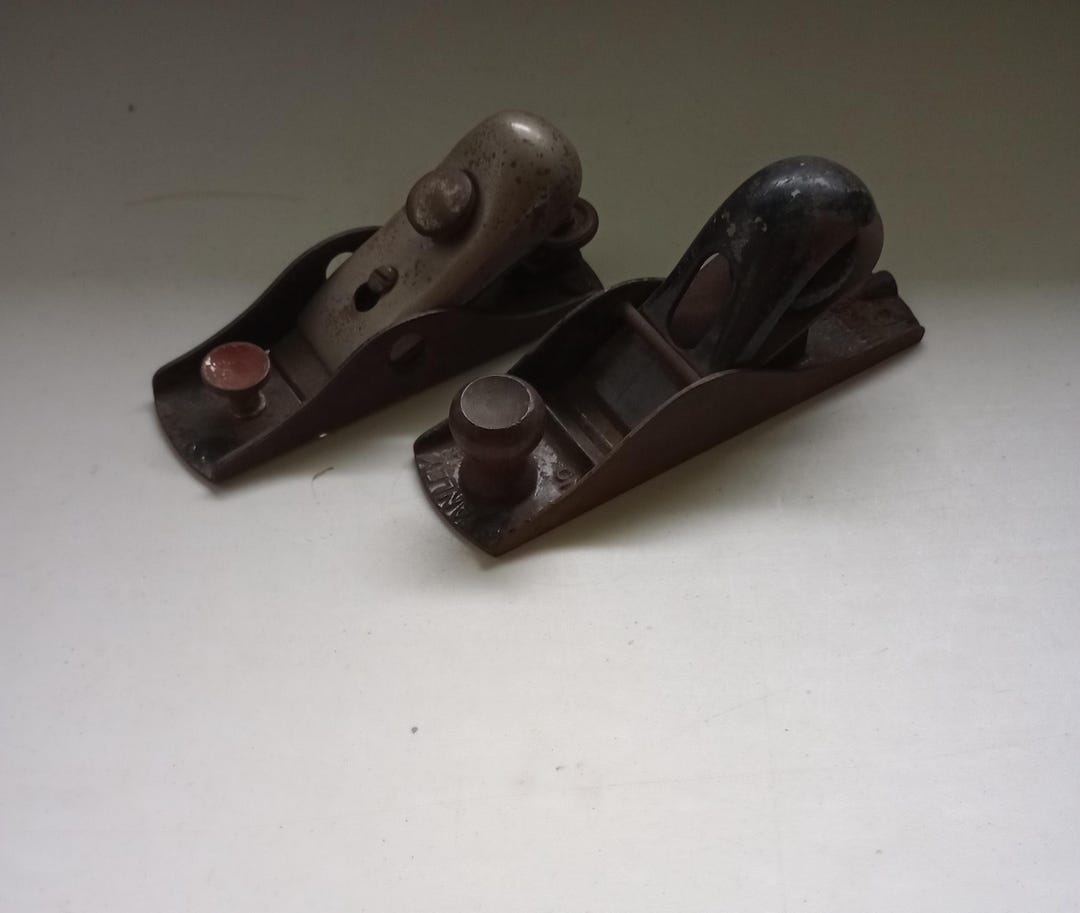 Vintage Block Planes, Miller Falls 206 and Stanley 110 - Etsy