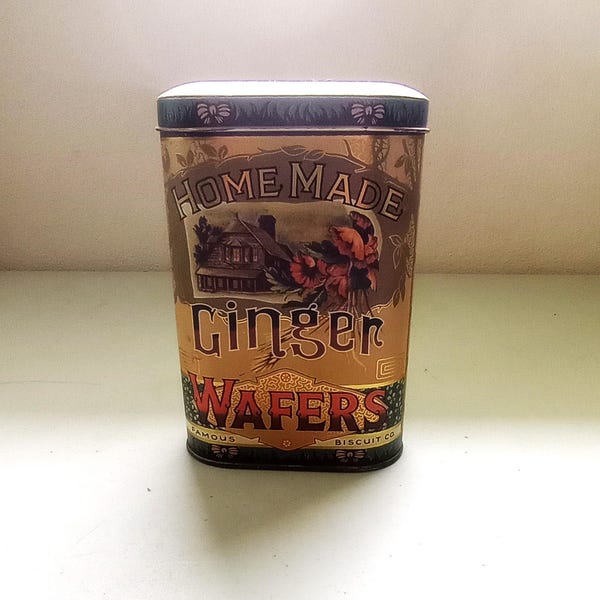 Ginger Wafers Tin - Etsy