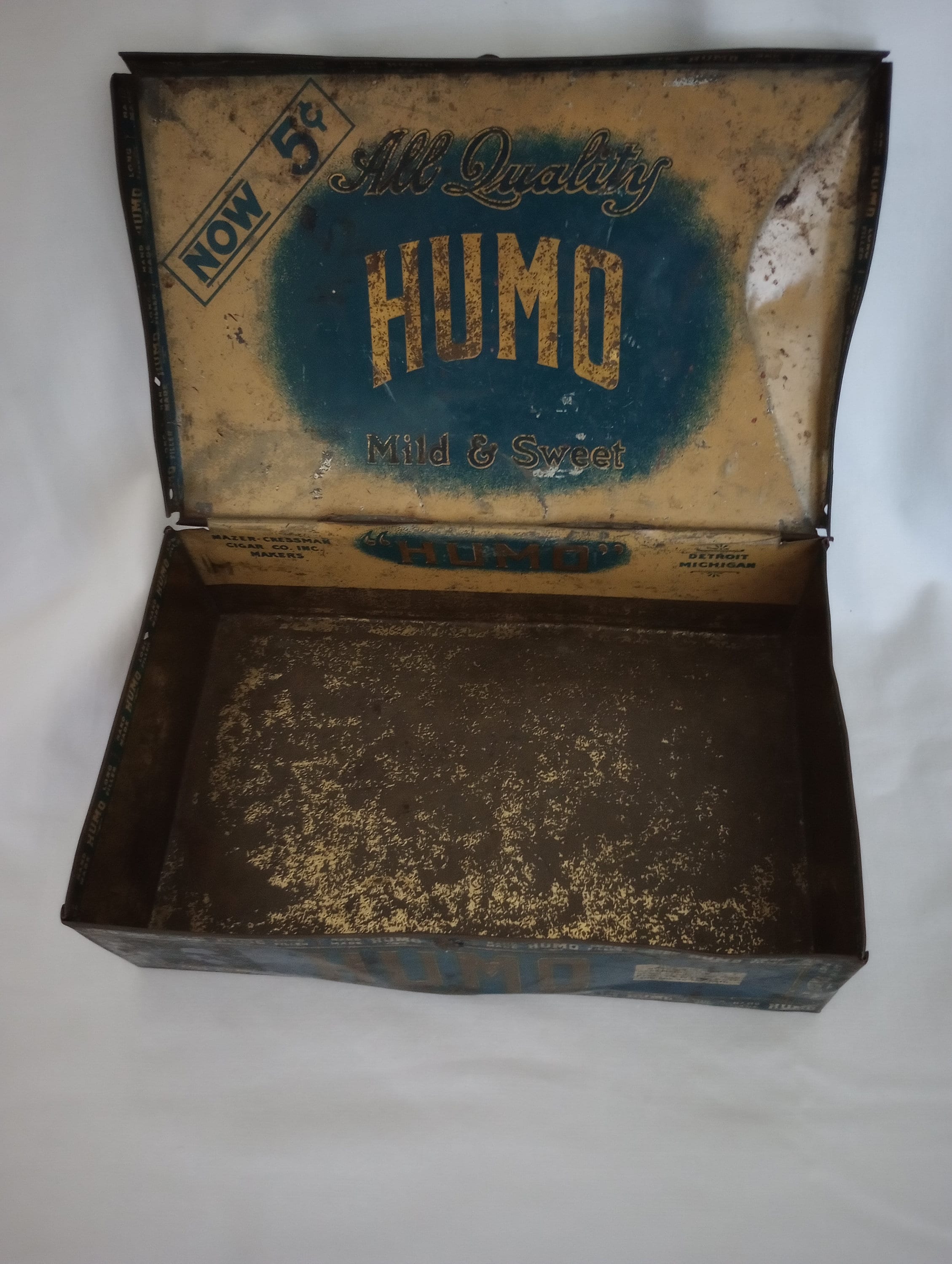 Vintage HUMO Cigar Tin - Etsy