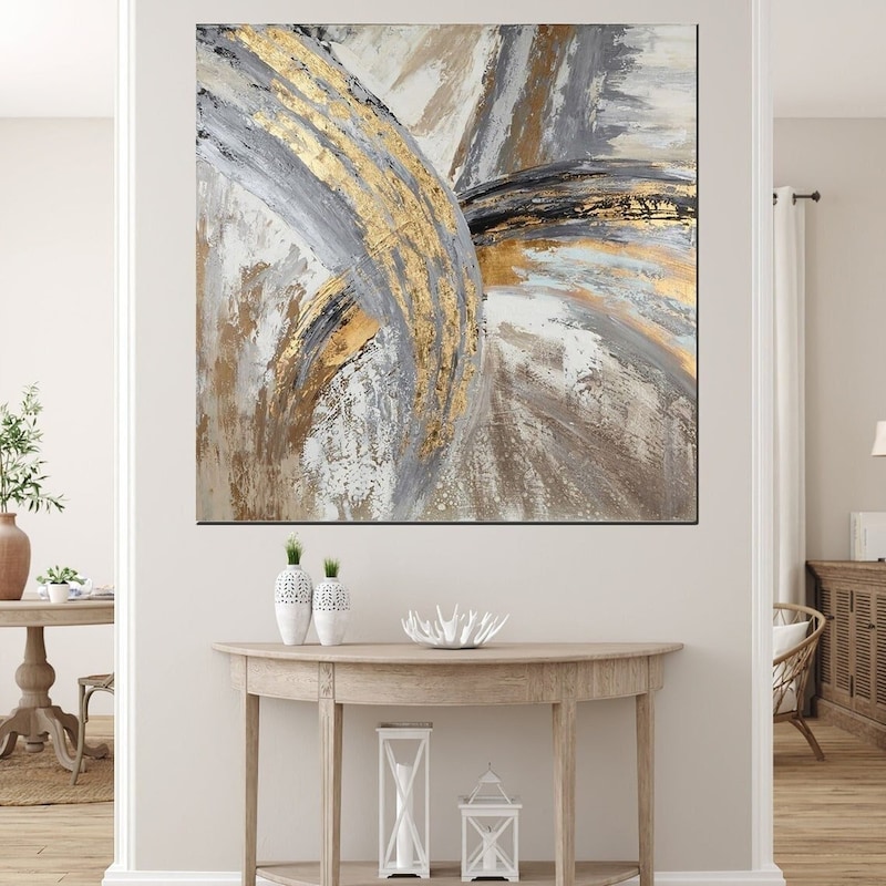 Gray Abstract Art - Etsy