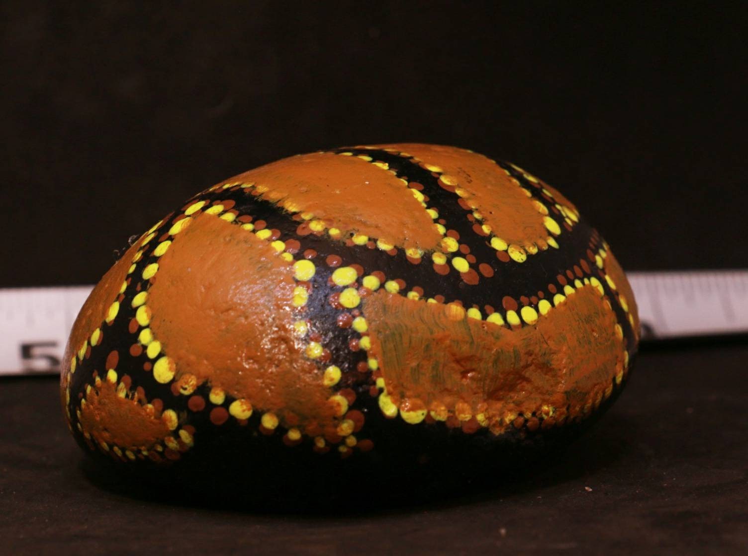 Mandala Art Stitch Painted Rock Stitch Art River Rock - Etsy