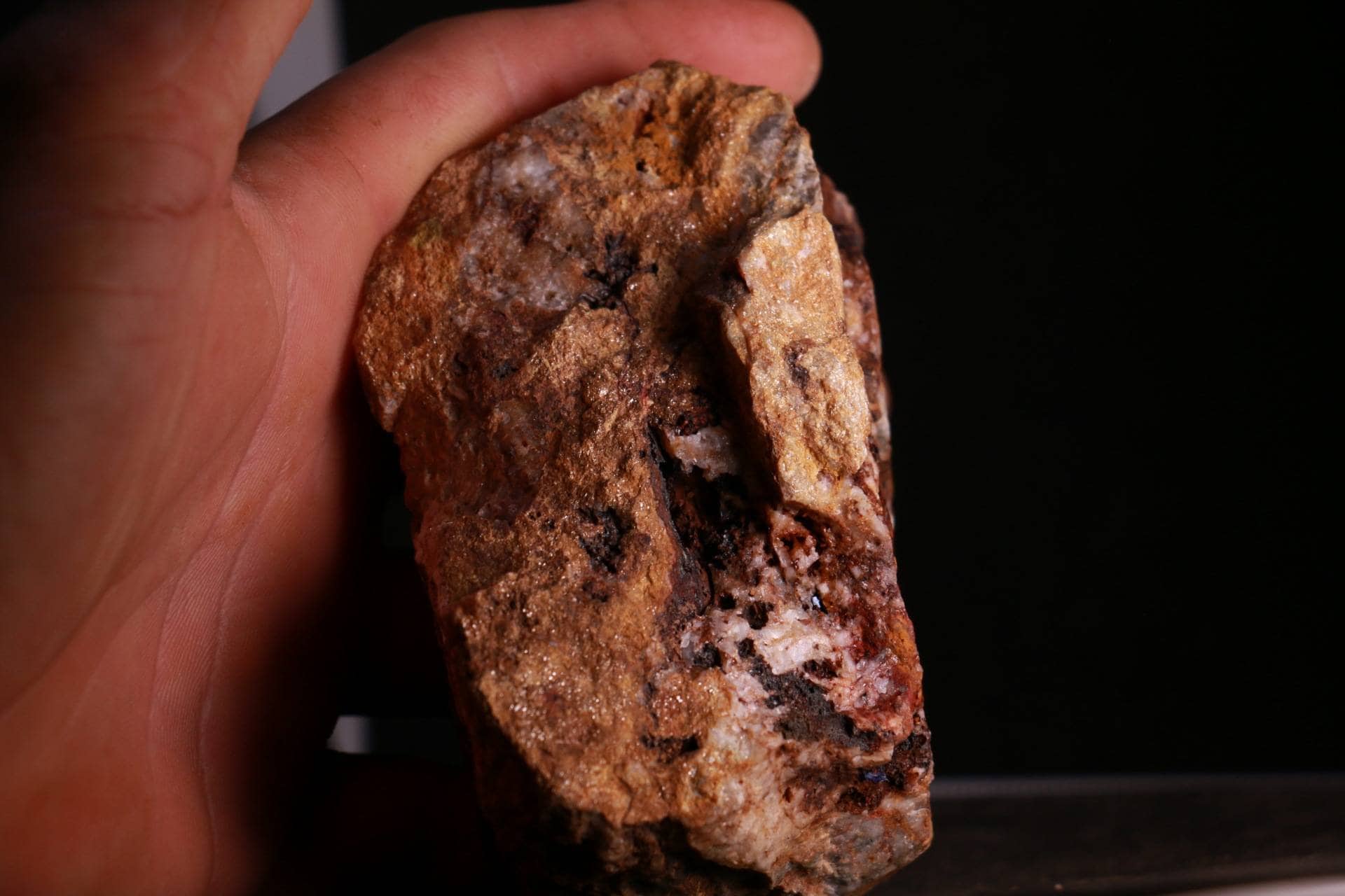 High Grade GOLD Ore in Matrix With Quartz, Hematite, Iron, Lemonite ...