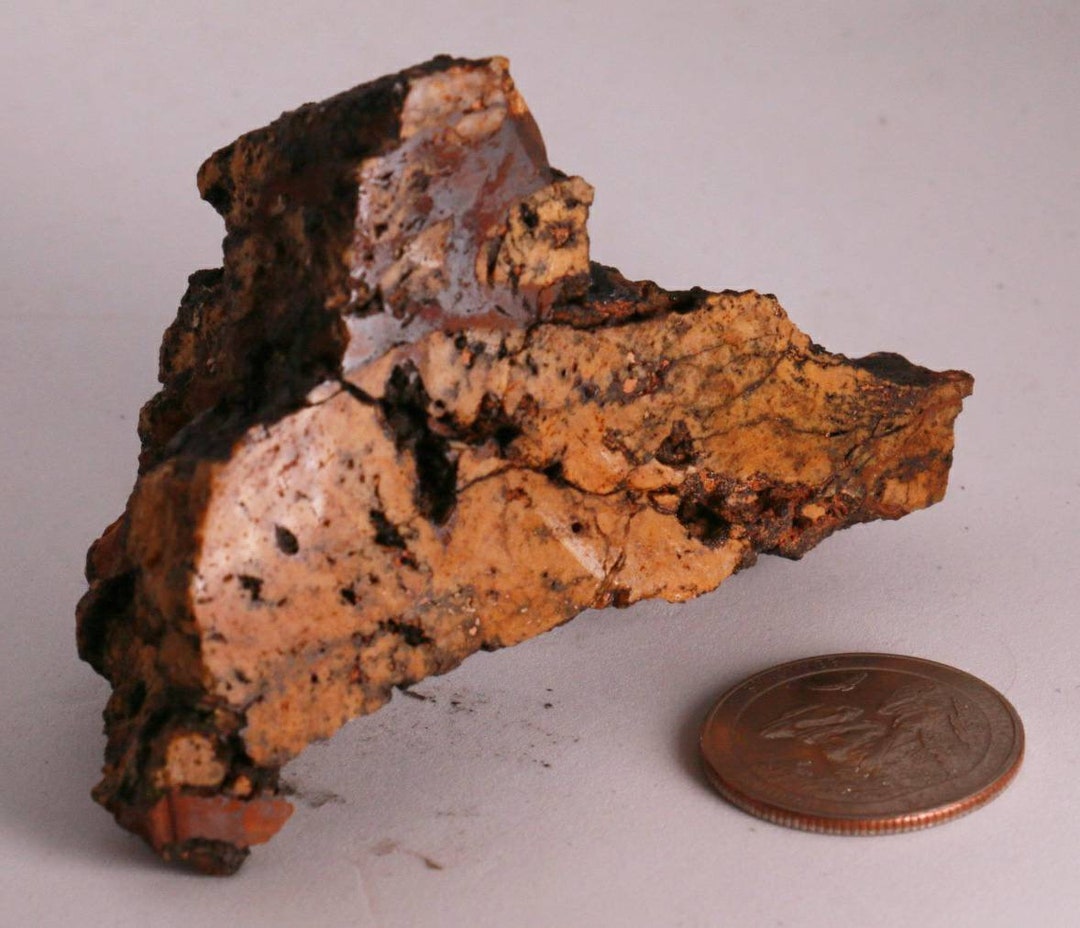 Zinc and Iron ore cut and polished display piece - Etsy.de