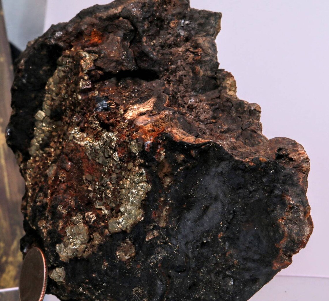 Gold Ore, Rare Mineral Specimen With Zinc, Chalcopyrite, Hematite ...