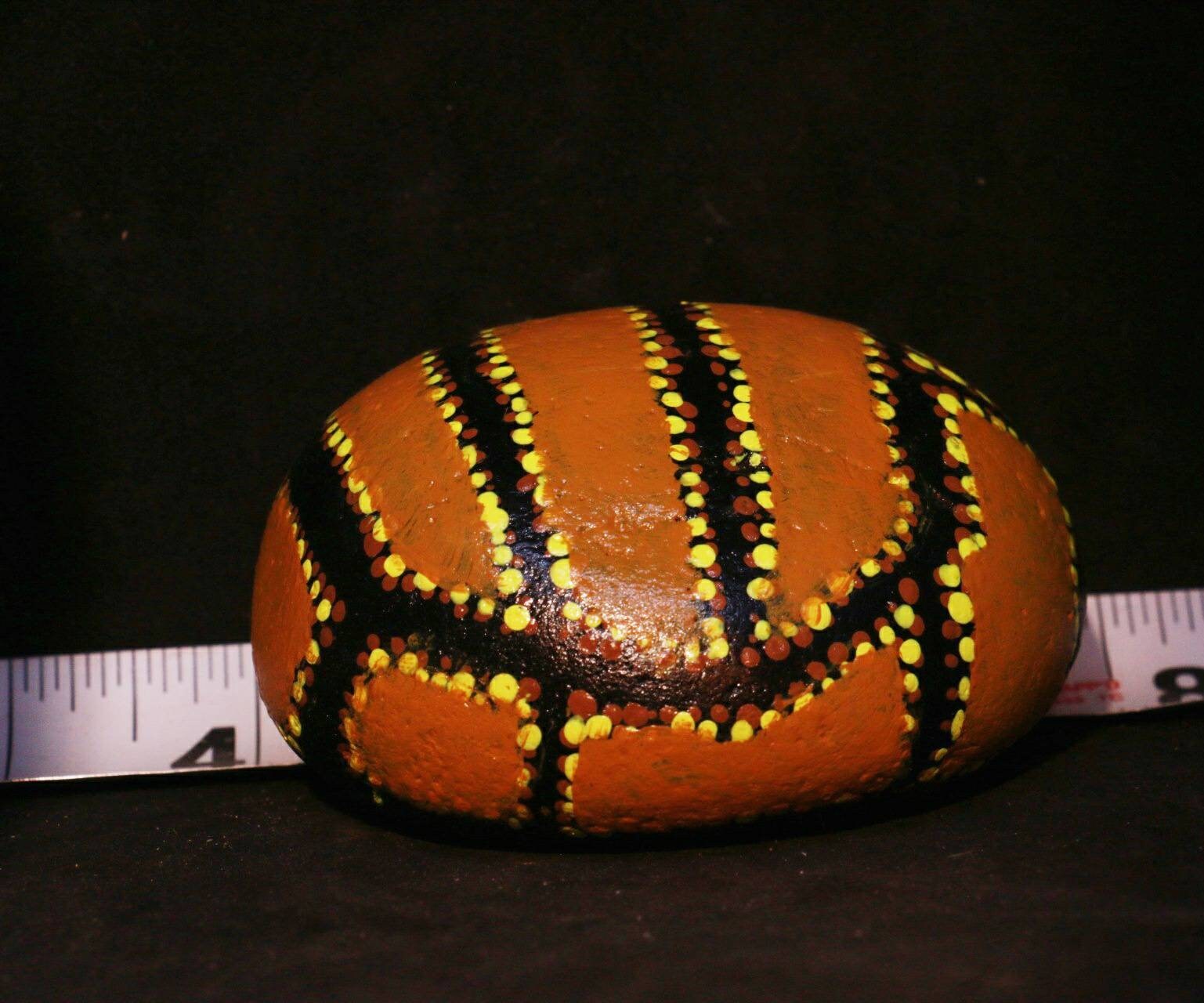 Mandala Art Stitch Painted Rock Stitch Art River Rock - Etsy