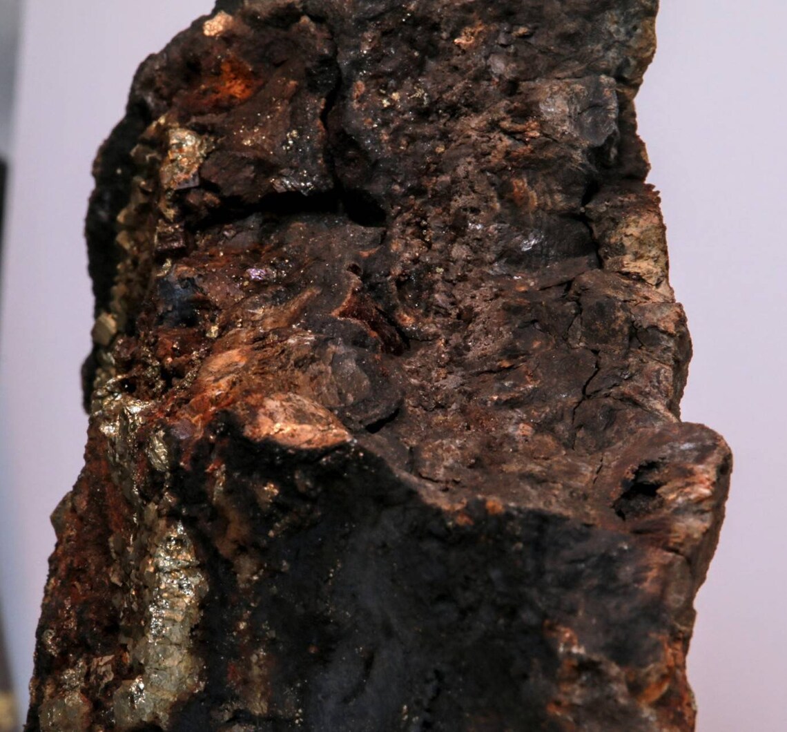 Gold Ore, Rare Mineral Specimen With Zinc, Chalcopyrite, Hematite ...