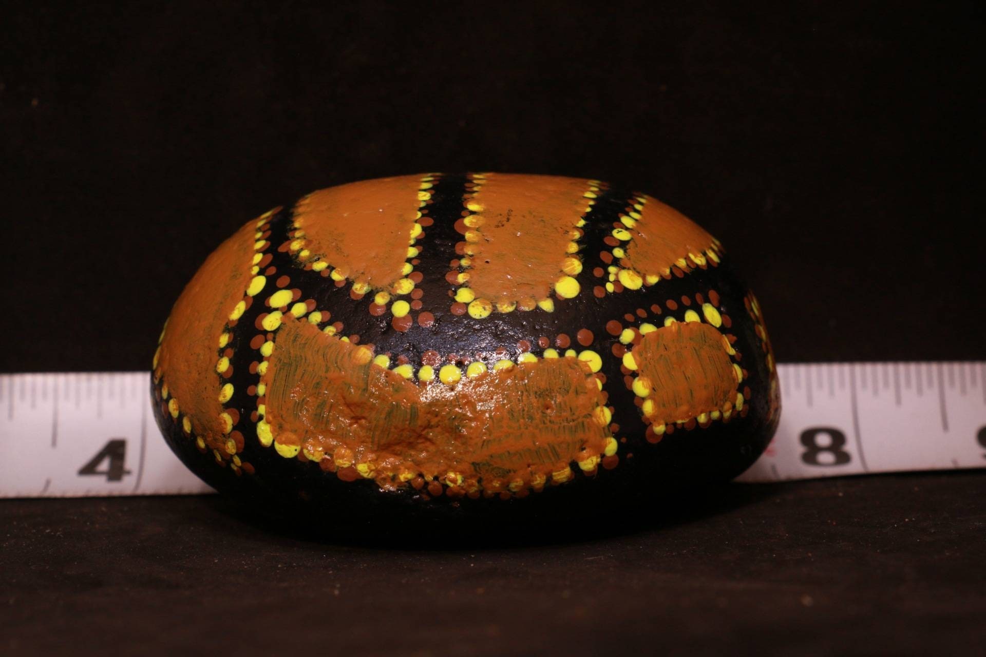 Mandala Art Stitch Painted Rock Stitch Art River Rock - Etsy