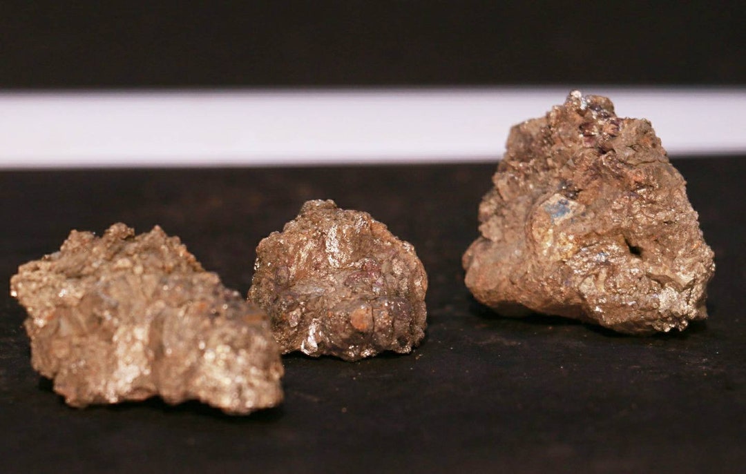 3 Piece Raw Zinc Ore. From Gilman Coloradoghost Town - Etsy