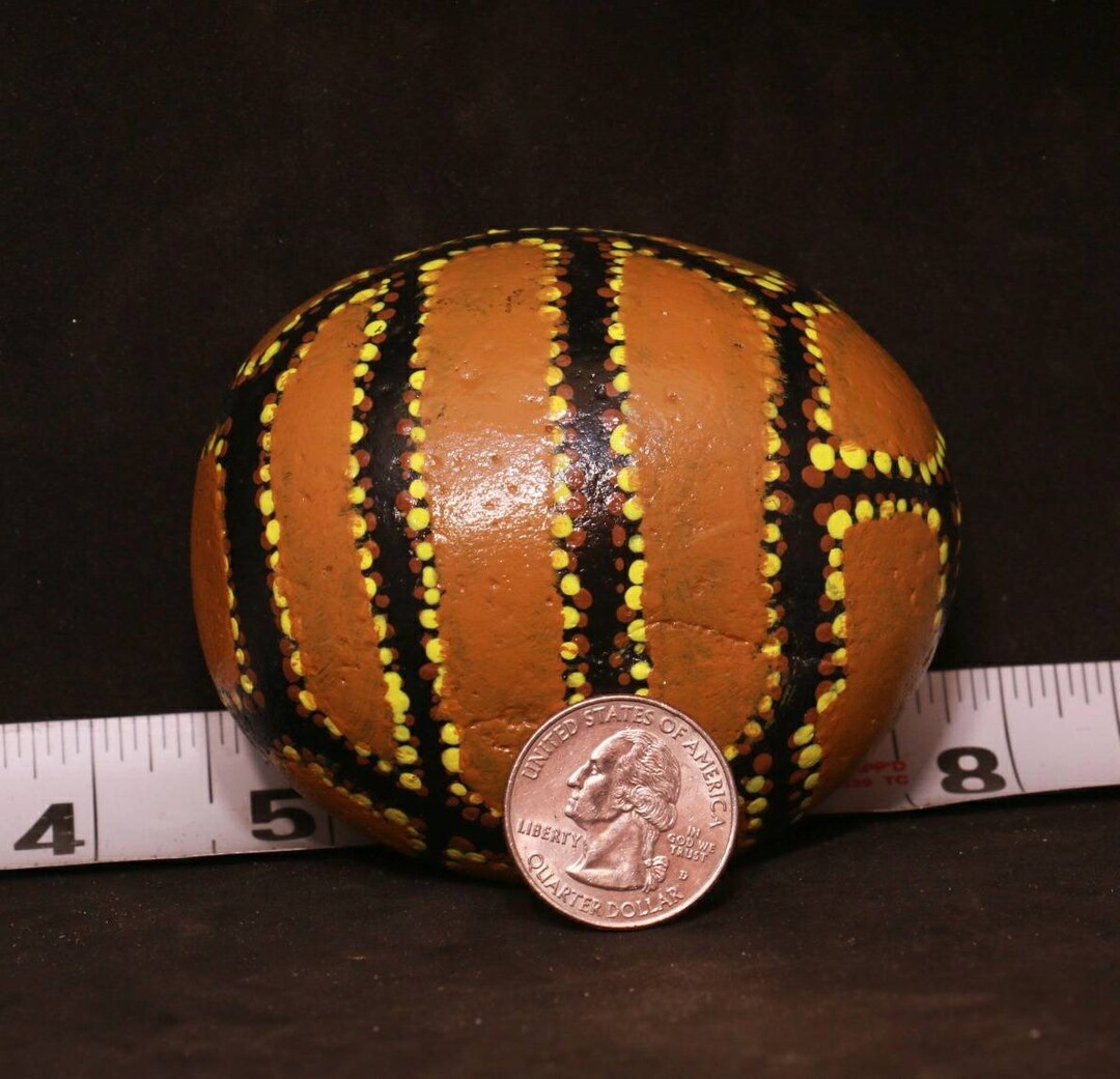 Mandala Art Stitch Painted Rock Stitch Art River Rock - Etsy