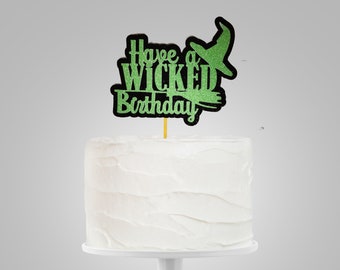 Wicked the Musical Cake Topper - Etsy UK