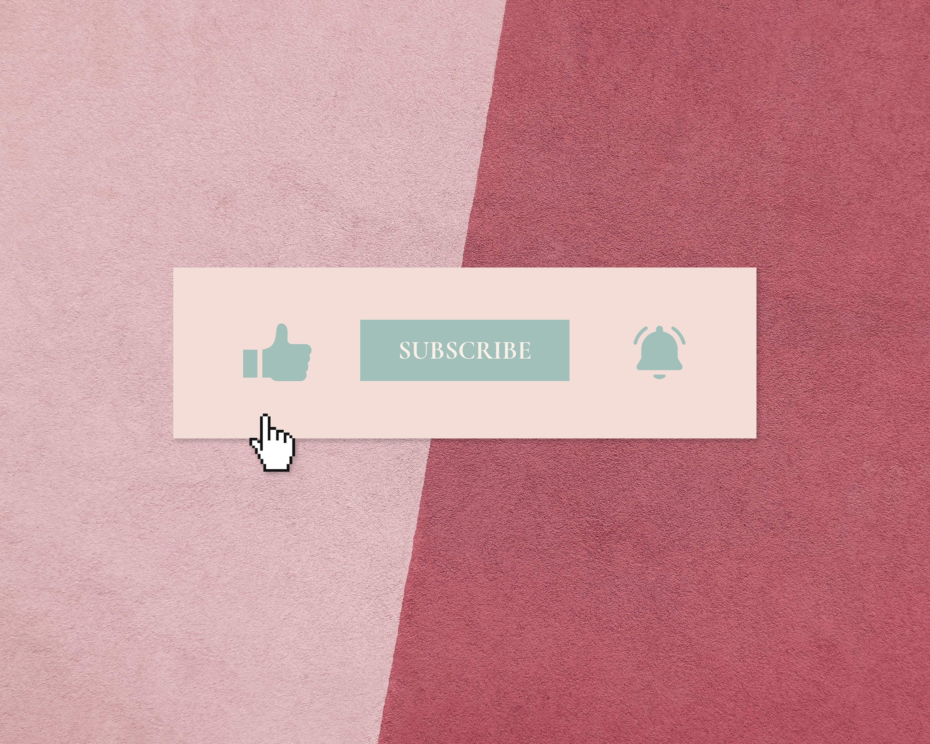 Green Orange Youtube Subscribe Button, Transparent Animated Youtube ...