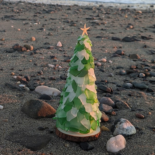 Sea Glass Christmas Tree - Etsy