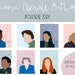 Iconic Female Authors Poster Set - Etsy