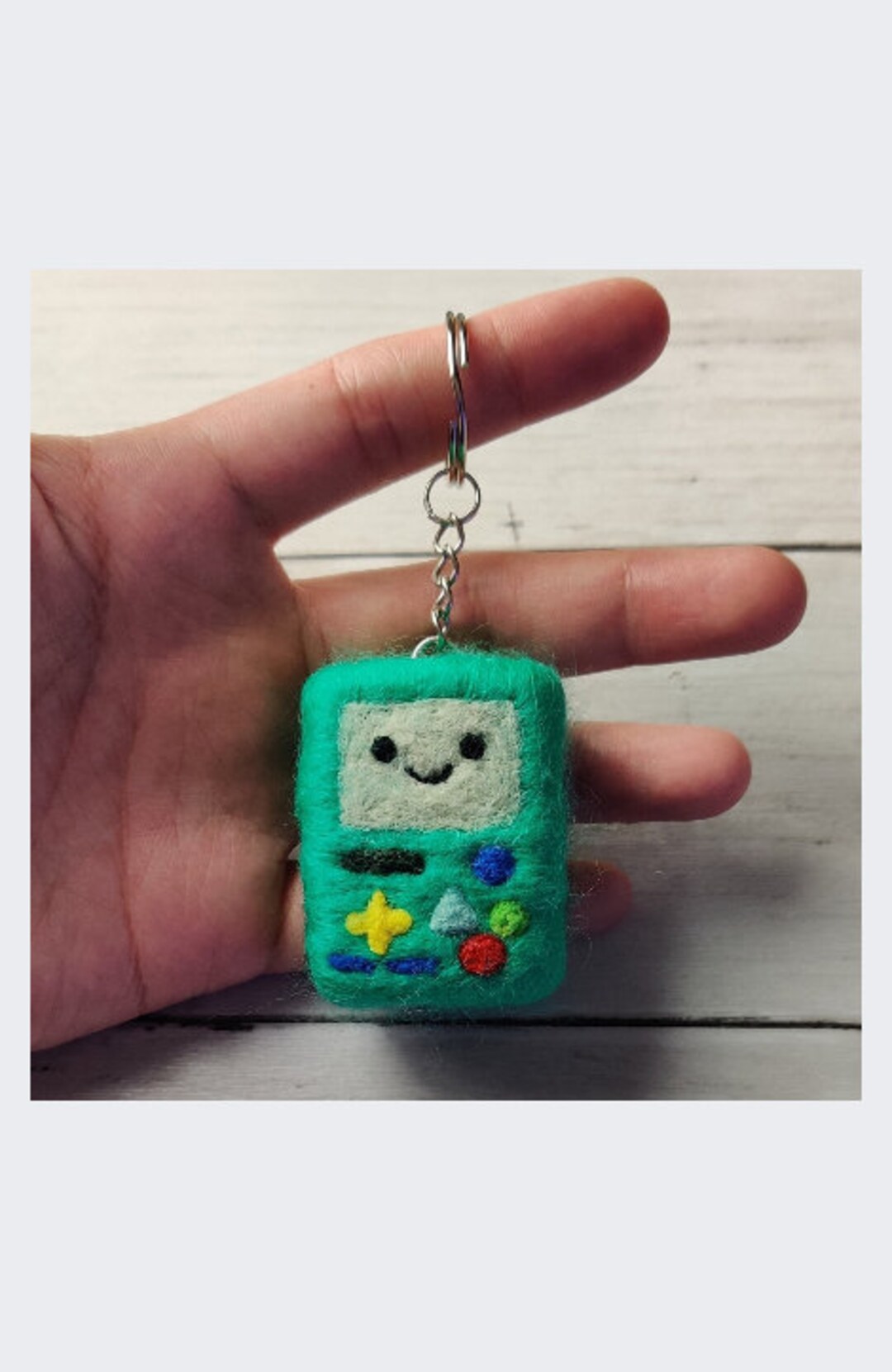 BMO Needlefelt Keychain - Etsy