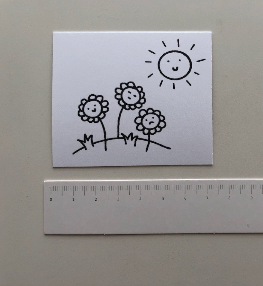 Pick Me Up/flowers/kawaii/cute/print/postcard - Etsy