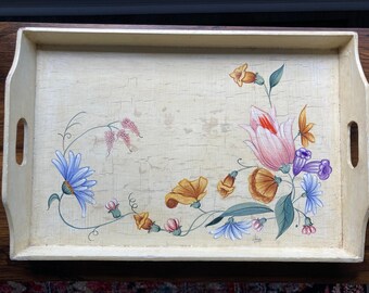VTG Robert M. Weiss Handmade in Peru Painted Floral Folk Art - Etsy