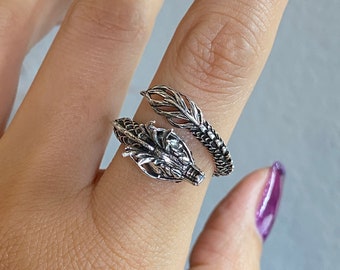 Dragon Ring Adjustable - Etsy