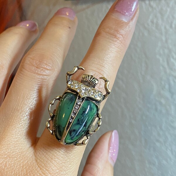 Beetle Ring - Etsy