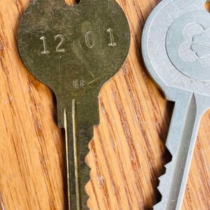 3 Vintage Mid Century Extra Large Hotel Room Keys Hyatt Regency #2314 ...
