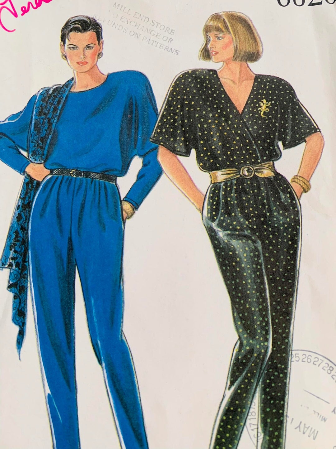 Vintage New Look Uncut 1990's Sewing Pattern 6820 Size 18-26 Retro Long ...