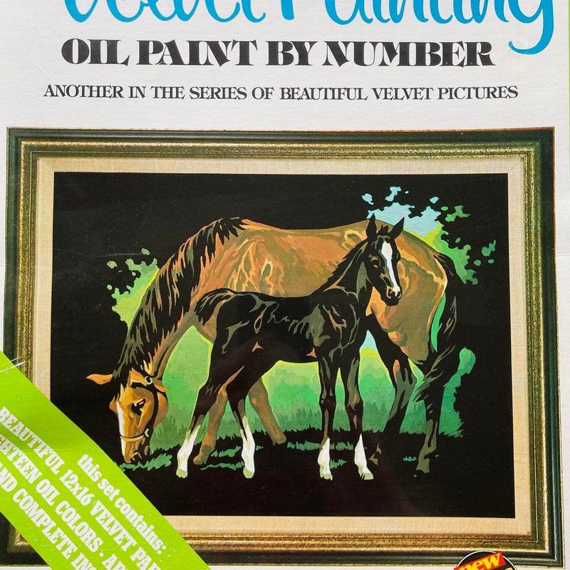 Velvet Painting - Etsy