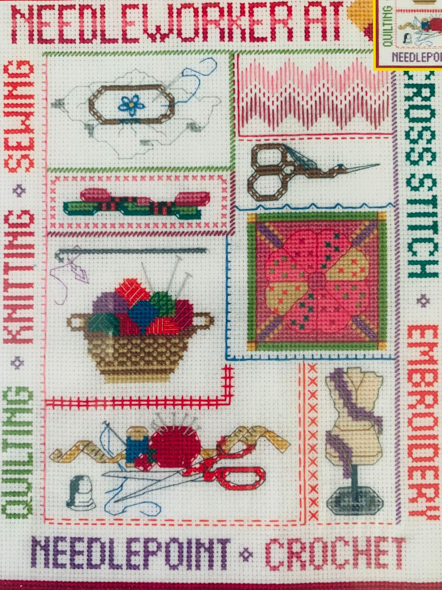 Candamar Designs Counted Cross Stitch Kit 8 X 10 - Etsy