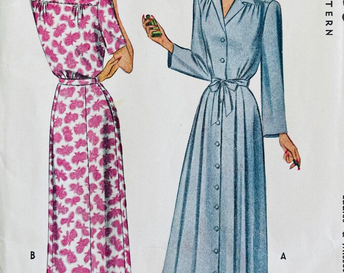 Vintage 1945 Mccall Uncut Sewing Pattern 6321 Women's Size 20 Long ...