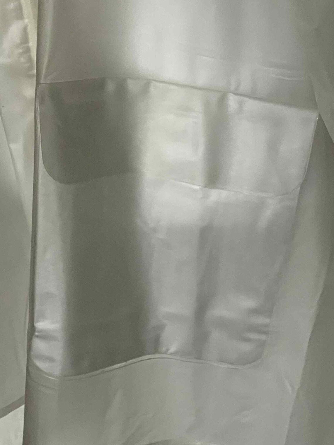 Vintage Bestmaid Men's XL Retro Clear Plastic Hooded Rain Coat W ...