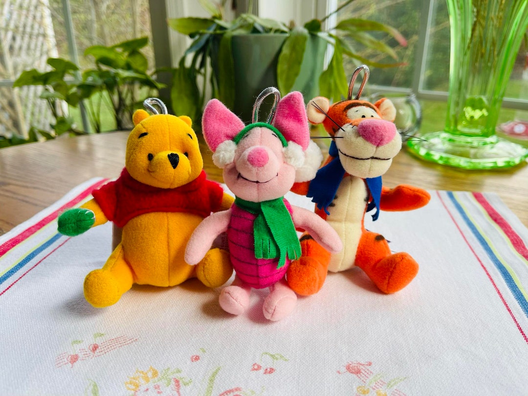 Set of 3 Vintage Disney Winnie the Pooh 100 Acre Collection Miniature ...