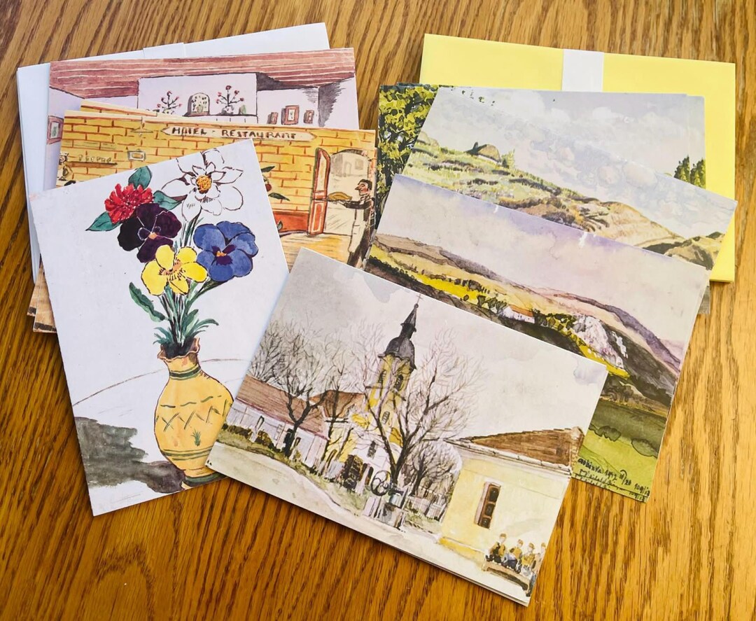 14 Vintage United States Holocaust Memorial Museum Art Blank Note Cards ...