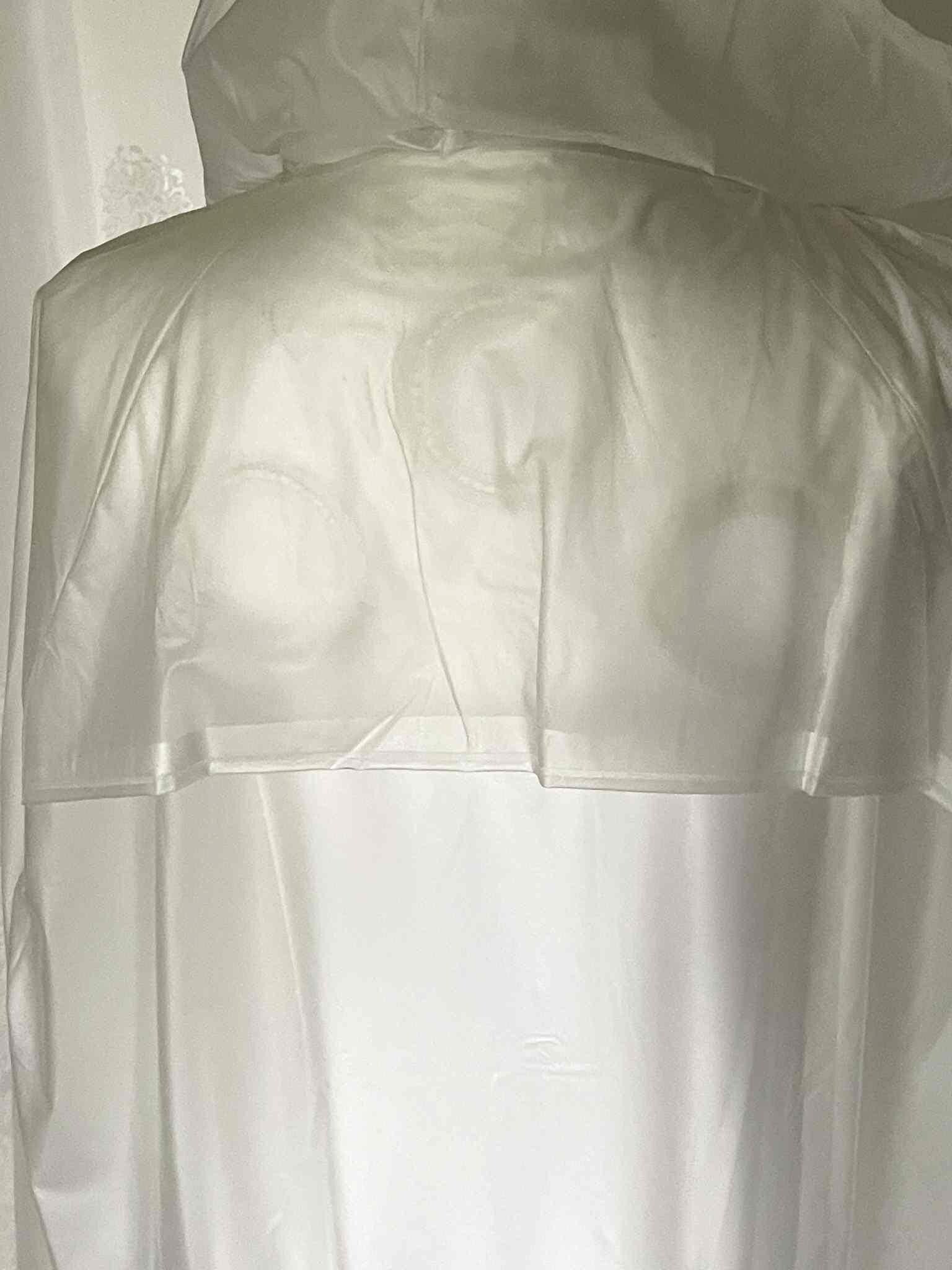 Vintage Bestmaid Men's XL Retro Clear Plastic Hooded Rain Coat W ...