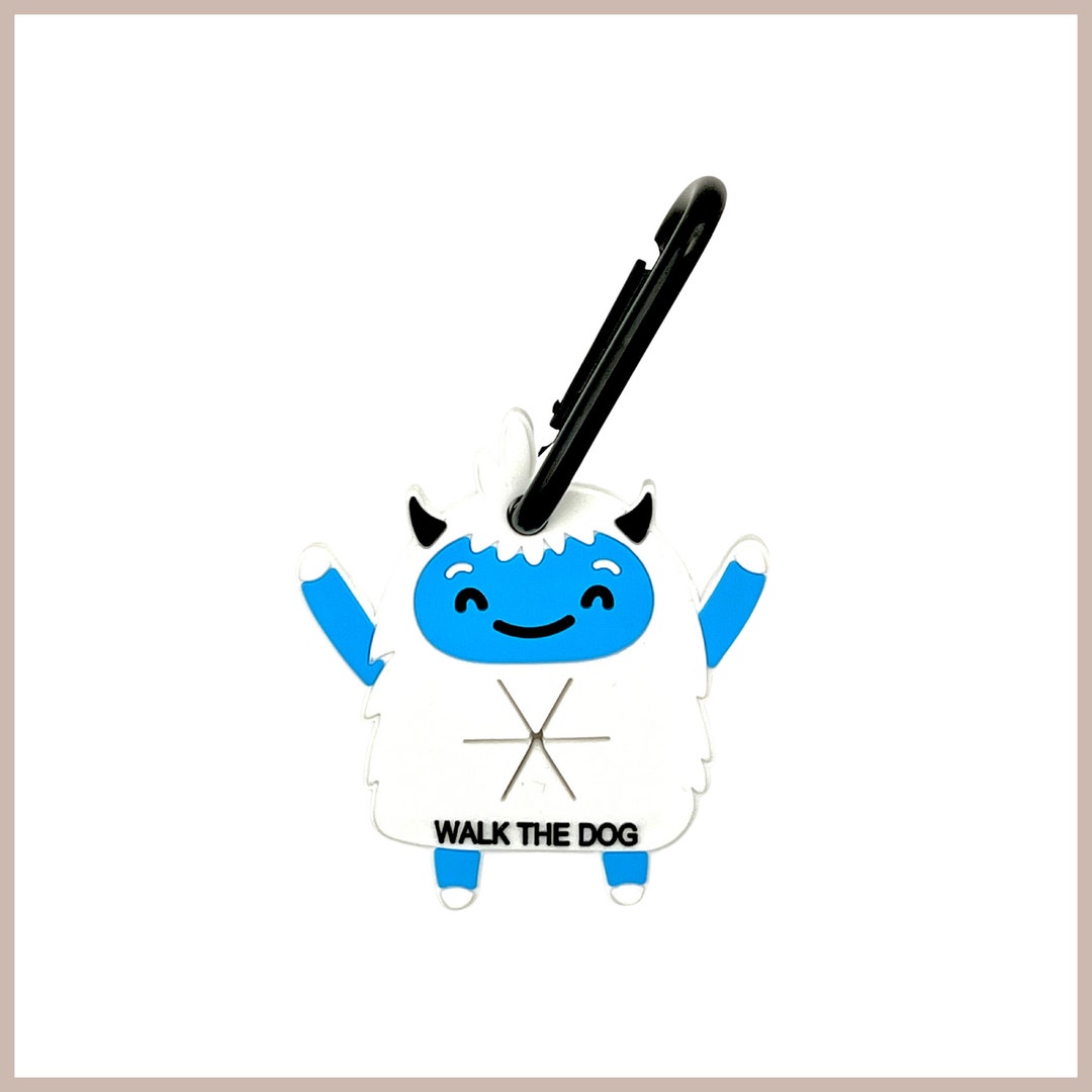 Poop Pal Yeti, Hands Free Poop Bag Carrier, Dog Waste Bag Holder, Gift ...