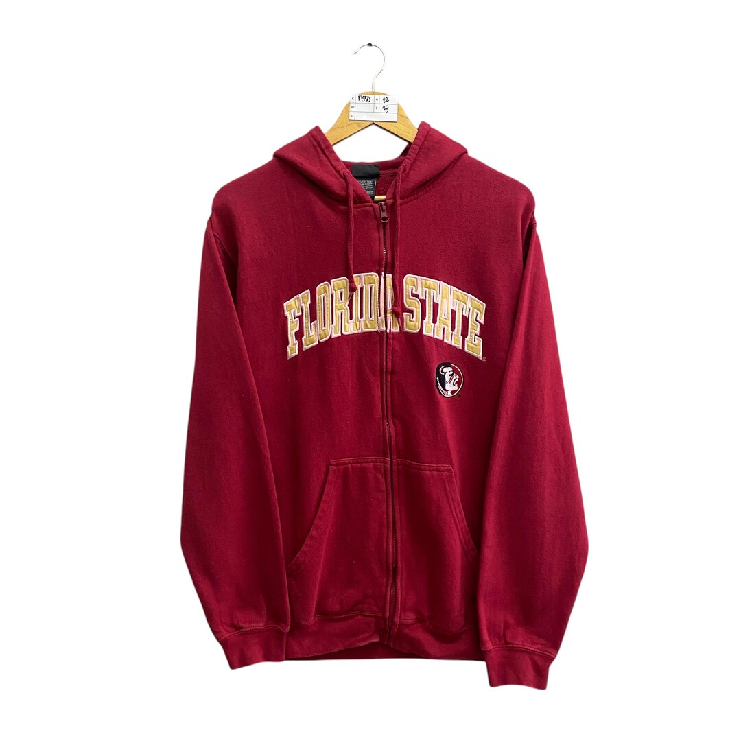 Vintage Y2K Florida State University Red Hoodie MEDIUM Florida State ...