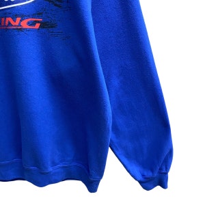 Vintage 00s Ford Racing Blue Sweatshirt Size Large Ford Racing Crewneck ...