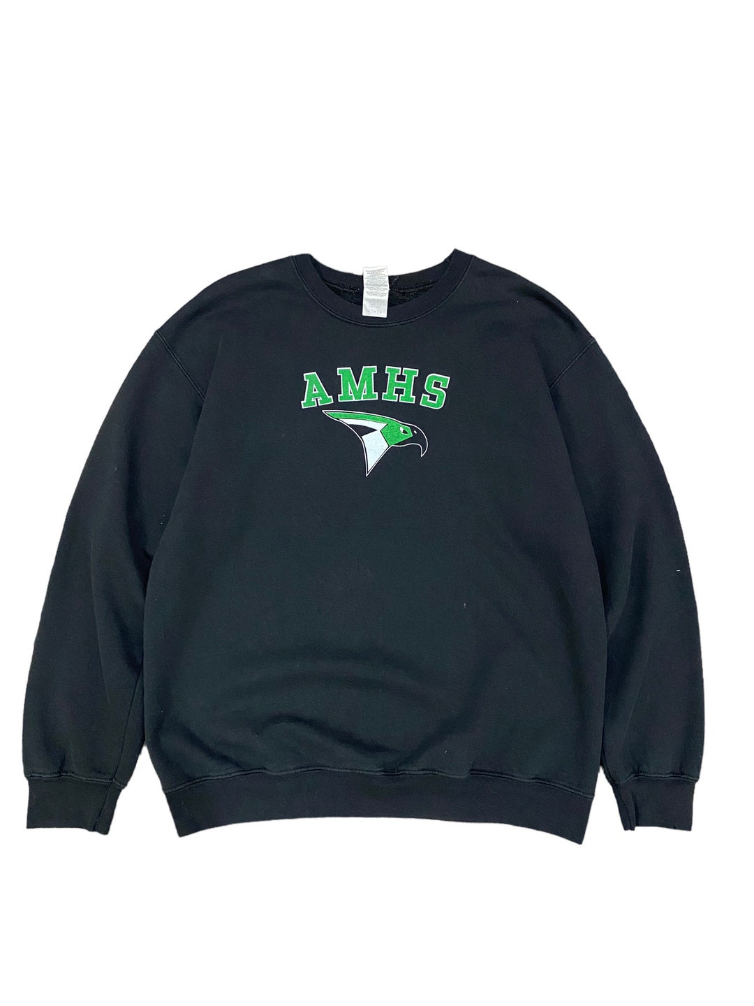 Vintage Academic Magnet High School Black Baggy Sweatshirt Size Medium ...