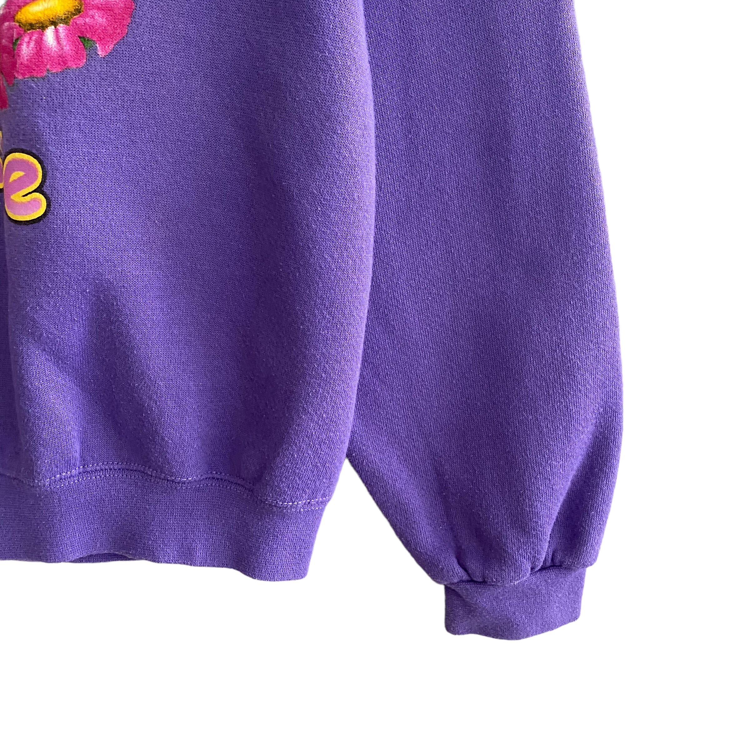 Vintage 00s the Disney Store Marie Purple Sweatshirt Kids Size Large ...
