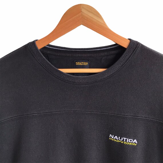 Vintage Nautica Competition Black Sweatshirt Size Xlarge Vintage Nautica Competition Black Sweatshirt Size Xlarge