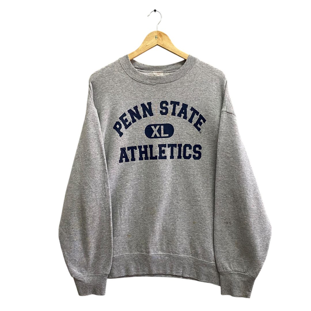 Vintage 00s Penn State Navy Athletics Gery Sweatshirt Large Penn State ...