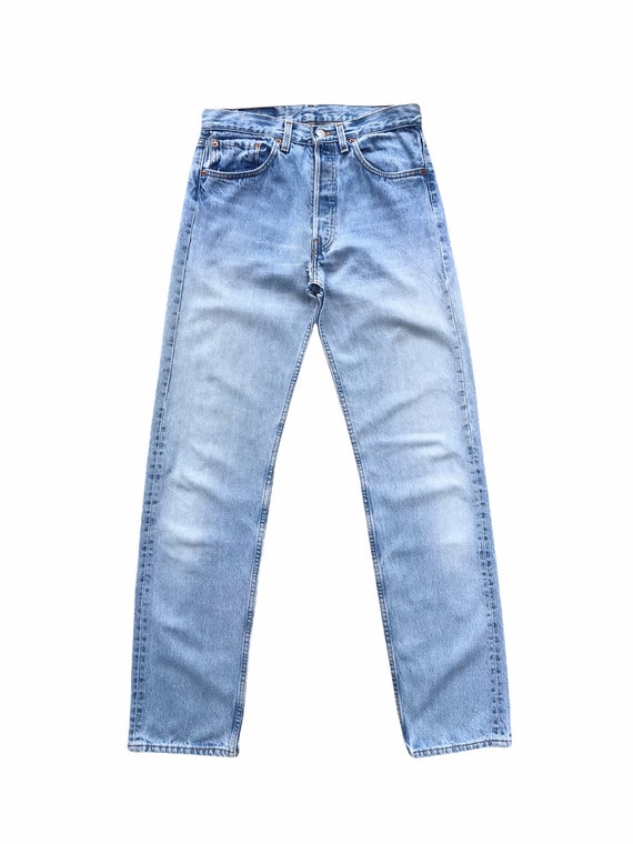 Vintage 90s Levis 501 Light Blue Jeans Size 30 Levis 501 Vintage 90s Levis 501 Light Blue Jeans Size 30 Levis 501
