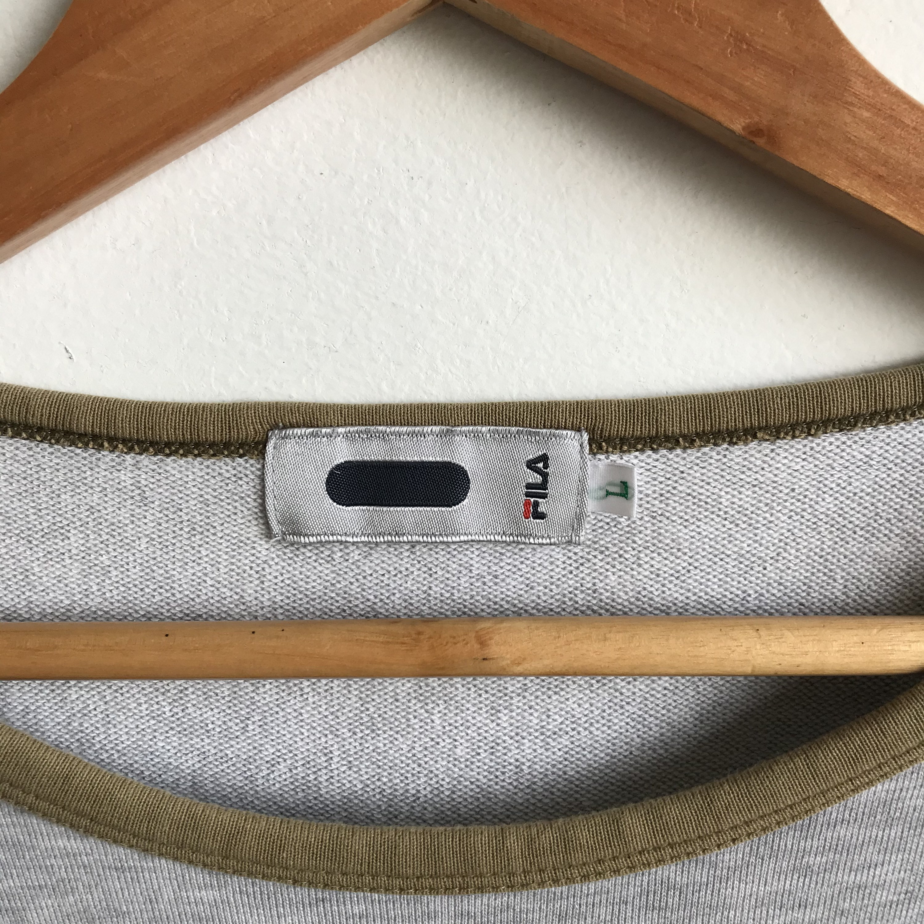 Vintage 90s Fila Small Logo Print Crewneck Sweatshirt Pullover - Etsy