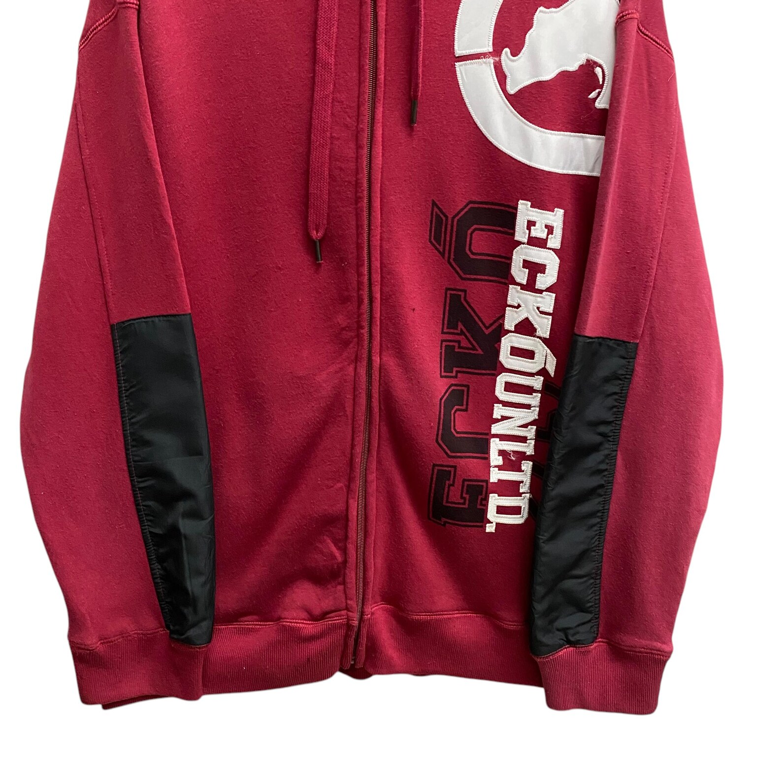 Vintage Ecko Function Unltd Red Baggy Hoodie Sweatshirt 2xlarge Ecko ...